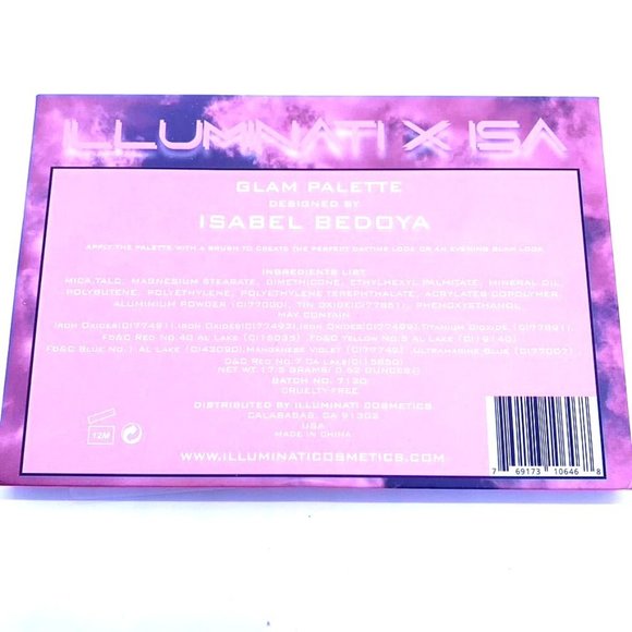 Isabelle Bedoya | Makeup | Illuminati X Isa Glam Palette By Isabel ...